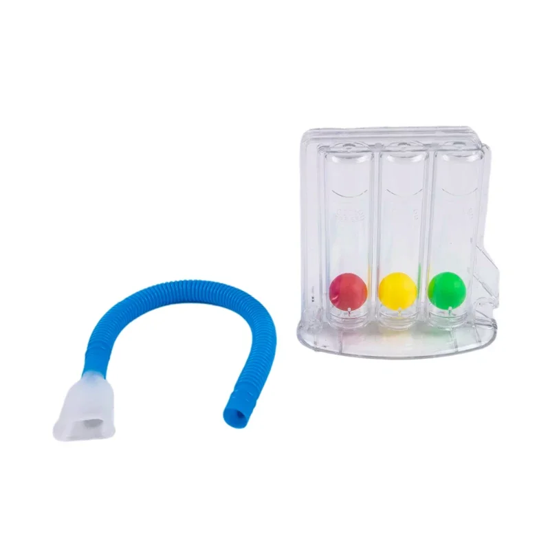 3 Balls Breathing Exerciser Lung Function Improve Trainer Respiratory ...