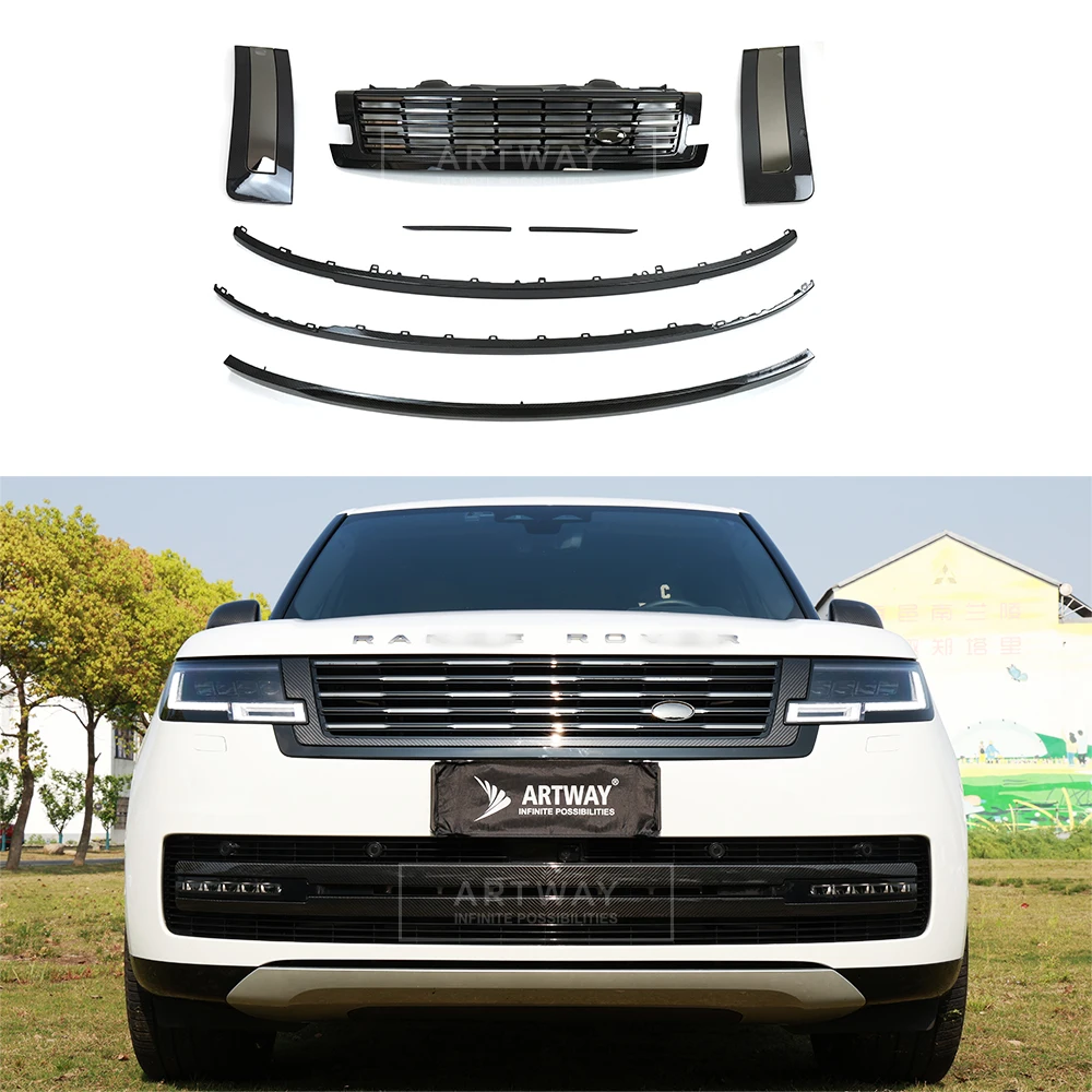 Carbon Fiber Front Bumper Rear Diffuser Side Skirts Trunk Spoiler Body ...