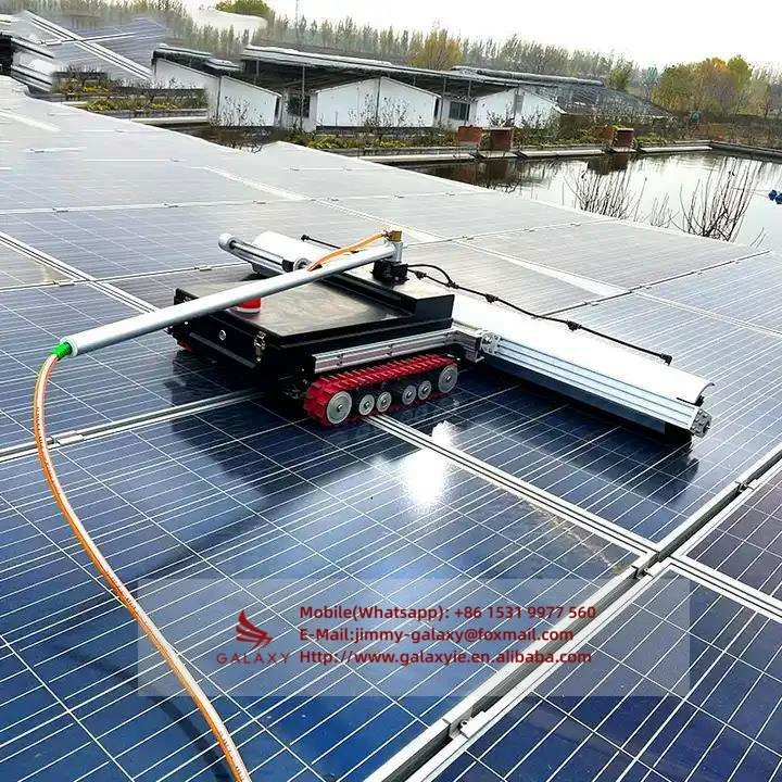X61 Best Selling Automatic Solar Panel Cleaning Robot Automatic Solar ...