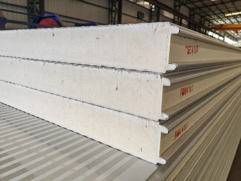 100mm Insulated Metal PU Roof Panels - PIR Sandwich Panels