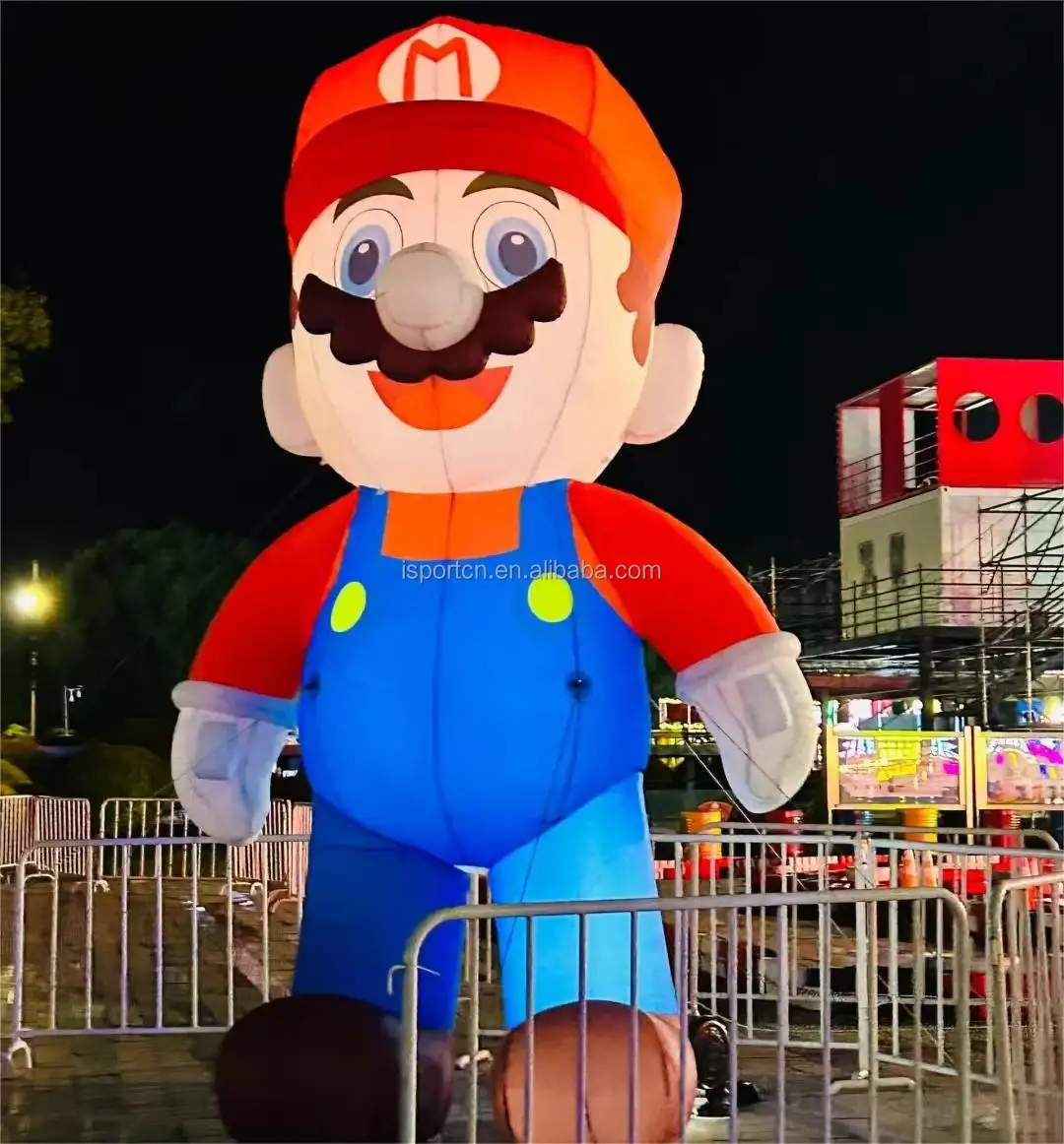 3m High Game Character Super Mario Cartoon Inflatable Mario Mascot ...