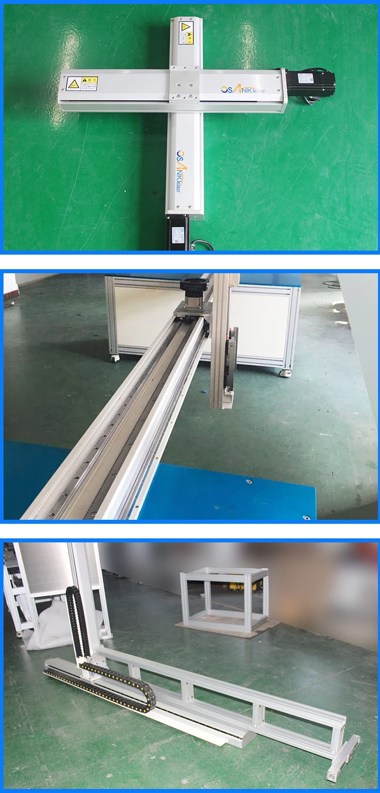 YZ Customizable Multi-Axis XYZ Gantry Robot Arm Motorized Table