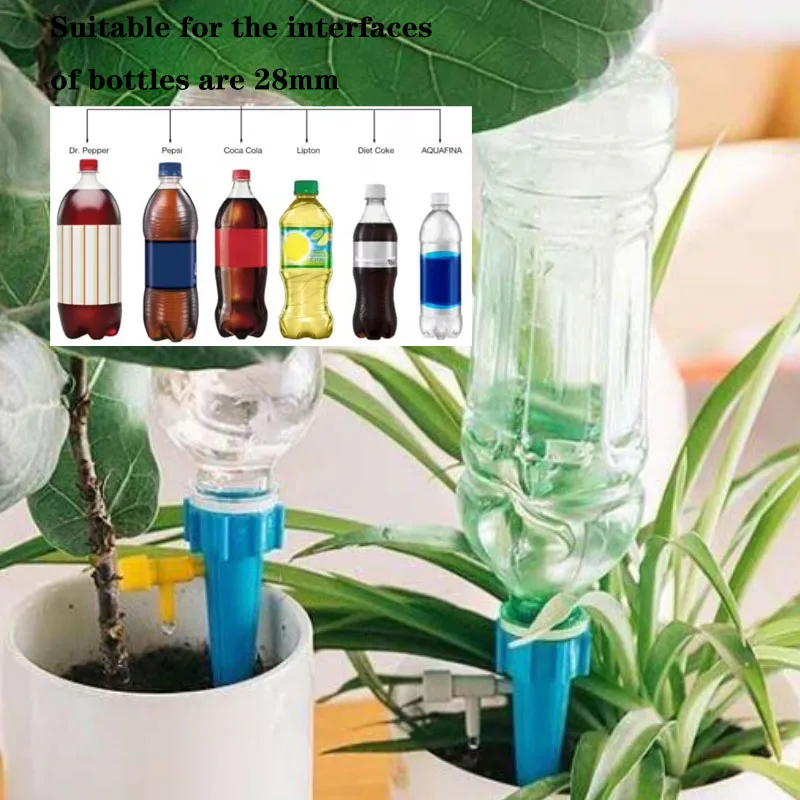 DIY Automatic Drip Spike Drip Irrigation Plant Self Watering Spikes DIY ...