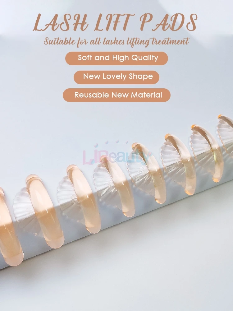 New Shape Soft Lash Lifting Shields 8 Size Eyelash Perm Pads Skin ...