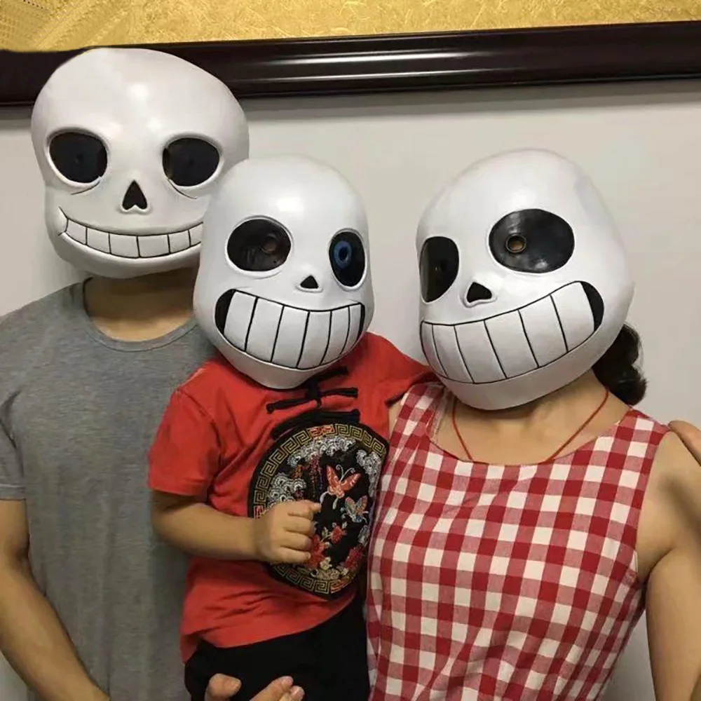 Undertale Sans Latex Mask for Halloween & Carnival Party - Funny Adult ...