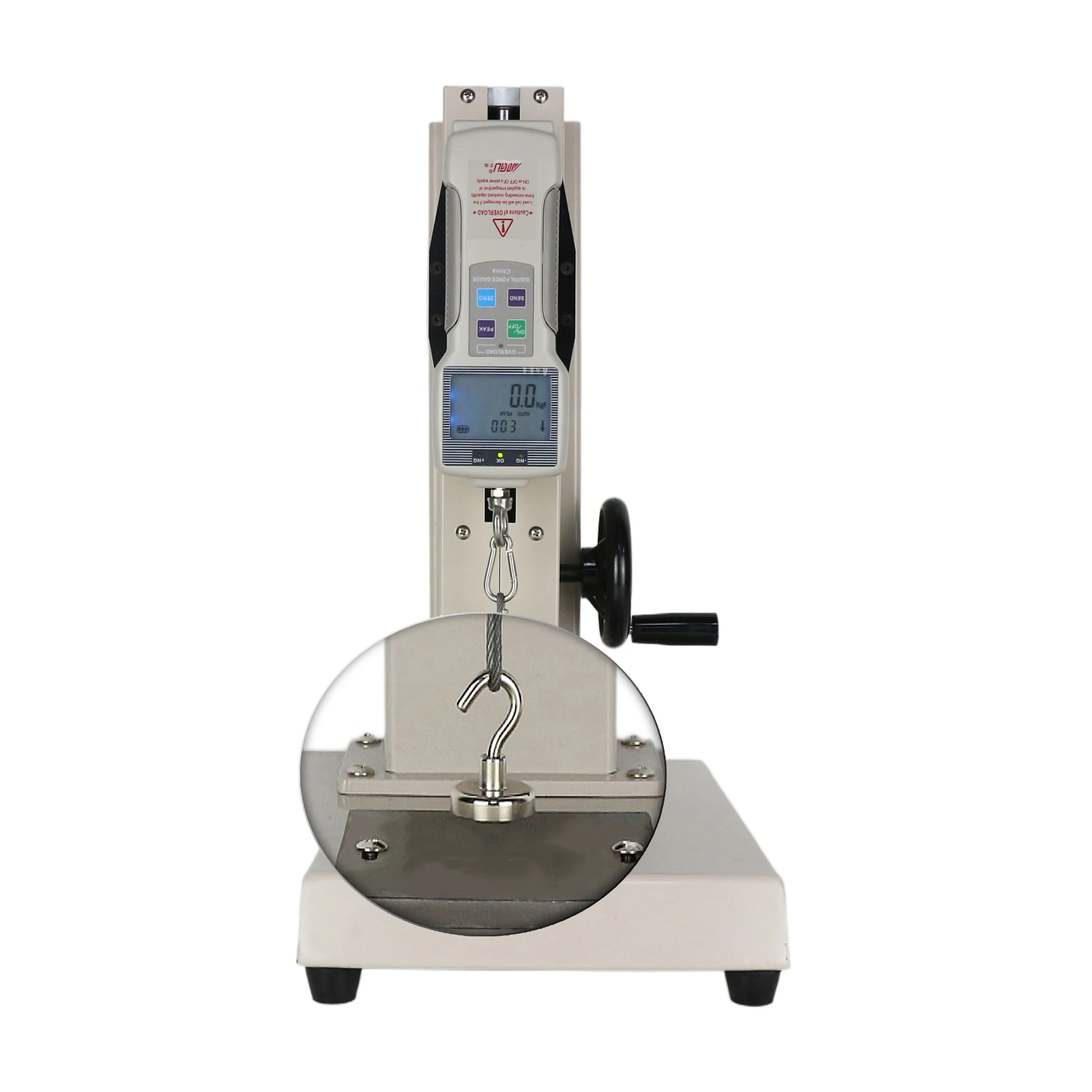 Vertical manual tensile testing machine manual digital universal ...