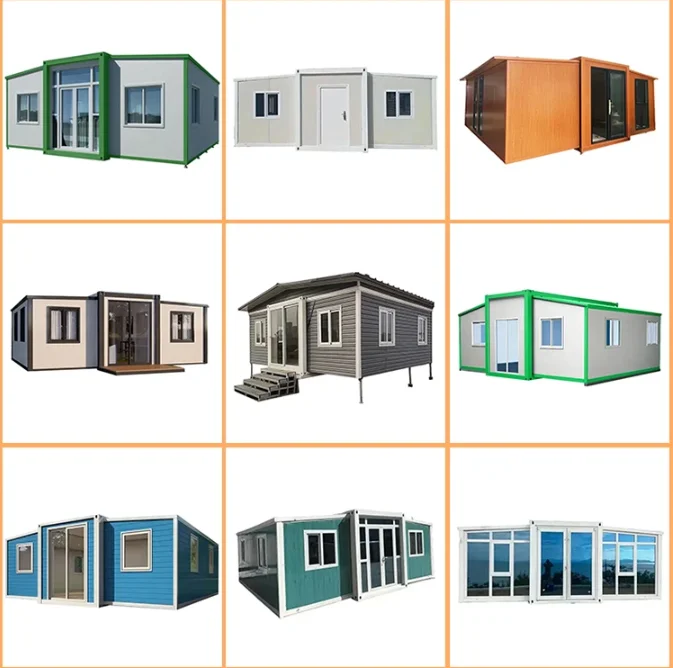 Pre-made Portable Building 20ft 40ft Expandable Homes Luxury Expandable ...