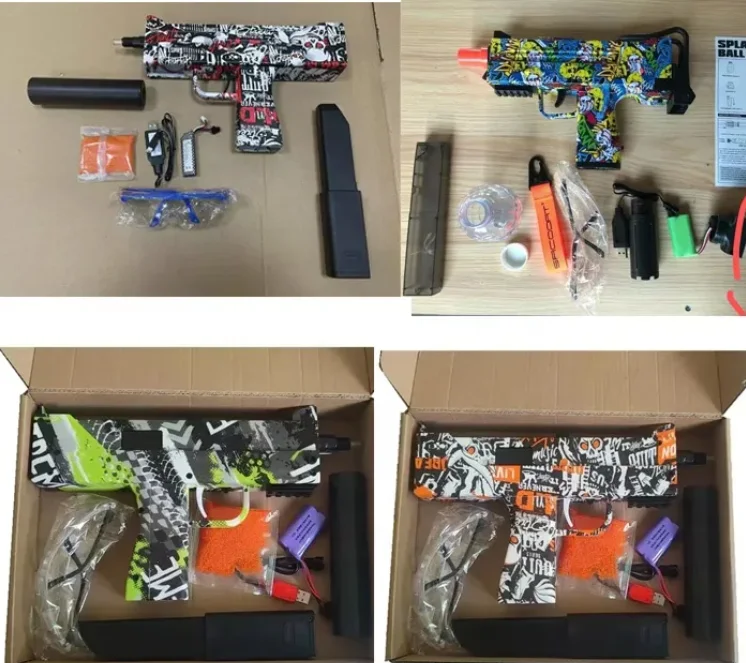 Gell Water Gun Toy For Ak47m Uzi Electric Mp5 P90 Adults And Kids ...