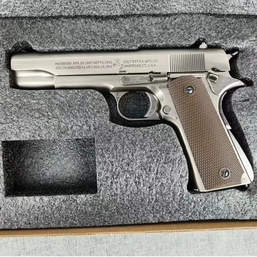 1911 Metal Sponge Safety Soft Bullet Toy Gun - Buy Gun airsoft airsoft ...