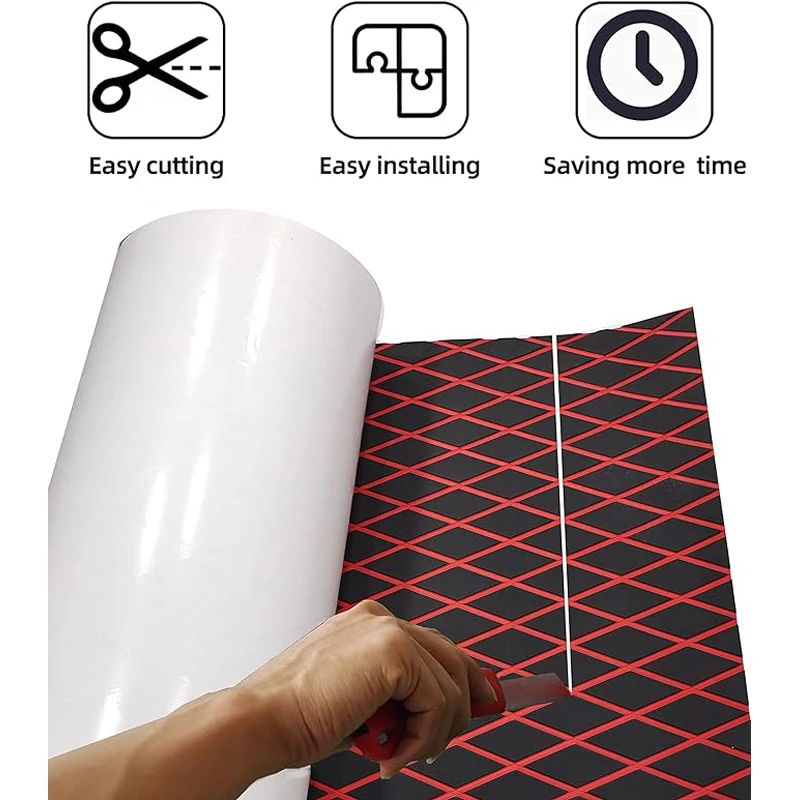 Custom Boat Flooring EVA Mat Foam Boat Decking Marine Mat Non-Slip Self ...