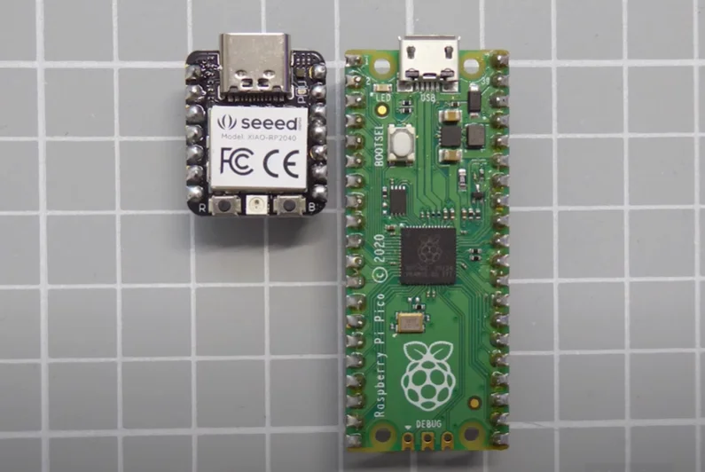 Seeedstudio Xiao Rp2040 Iot Module Microcontroller Compatible Raspberry Pi Ecosystem Ai ...