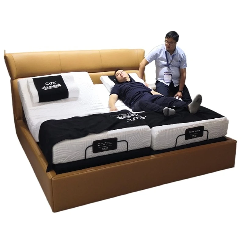 Remote Control Split Smart Foldable Folding Single King Adjustable ...