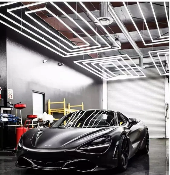 1 Years Warranty Honeycomb Led Car Detailing Ceiling Light Customized ...