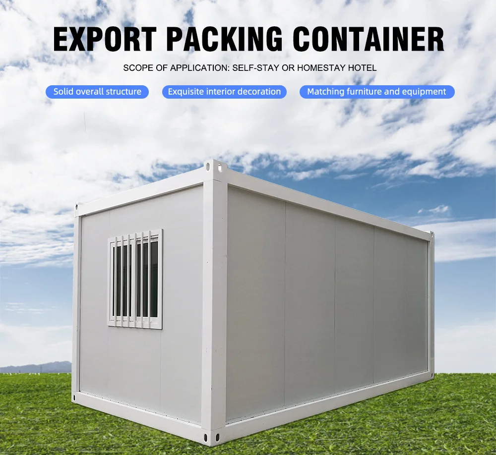 Prefab Modular Detachable Storage Home Flat Pack Container House - Buy ...