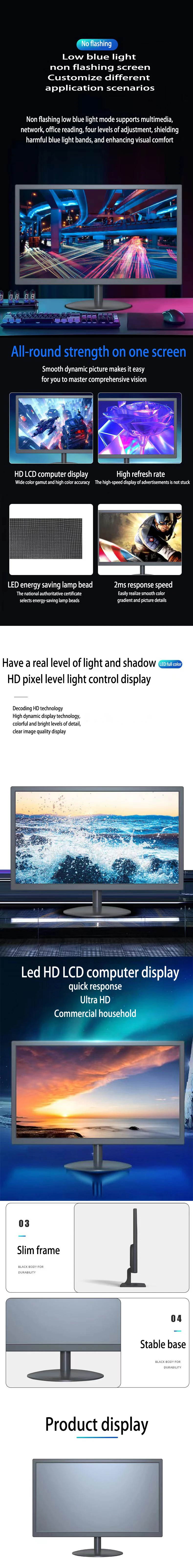 Ultra Wide 4k Ips Hdr 2k for 4k Pc Lcd 20 Frameless Desktop 34 Inch 144 ...