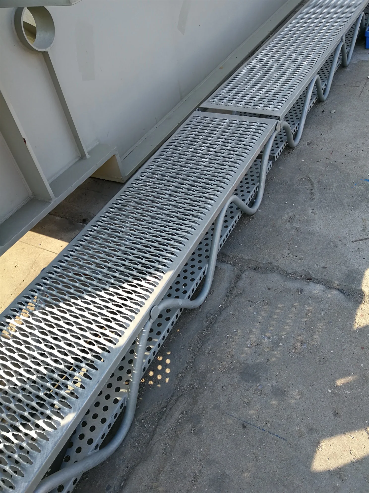 Aluminum Walkway Platform Perforated Sheet Safety Grating For Stair ...