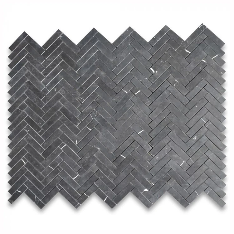 Bluestone Herringbone Floor Tile - Durable & Stylish