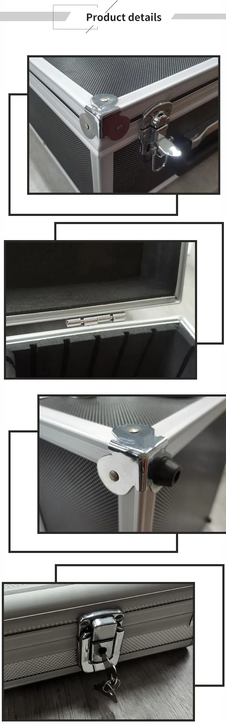 Customizable DIY Aluminum Case - Perfect for Instrument Storage