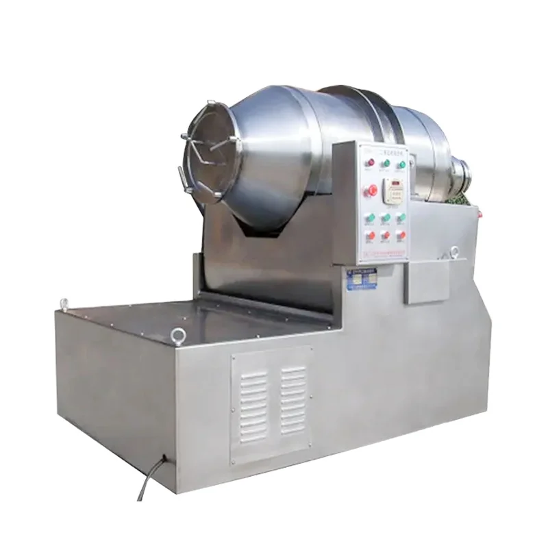 Horizontal Starch Powder Rotary Drum Mixer Dry Powder Mixing Machine ...