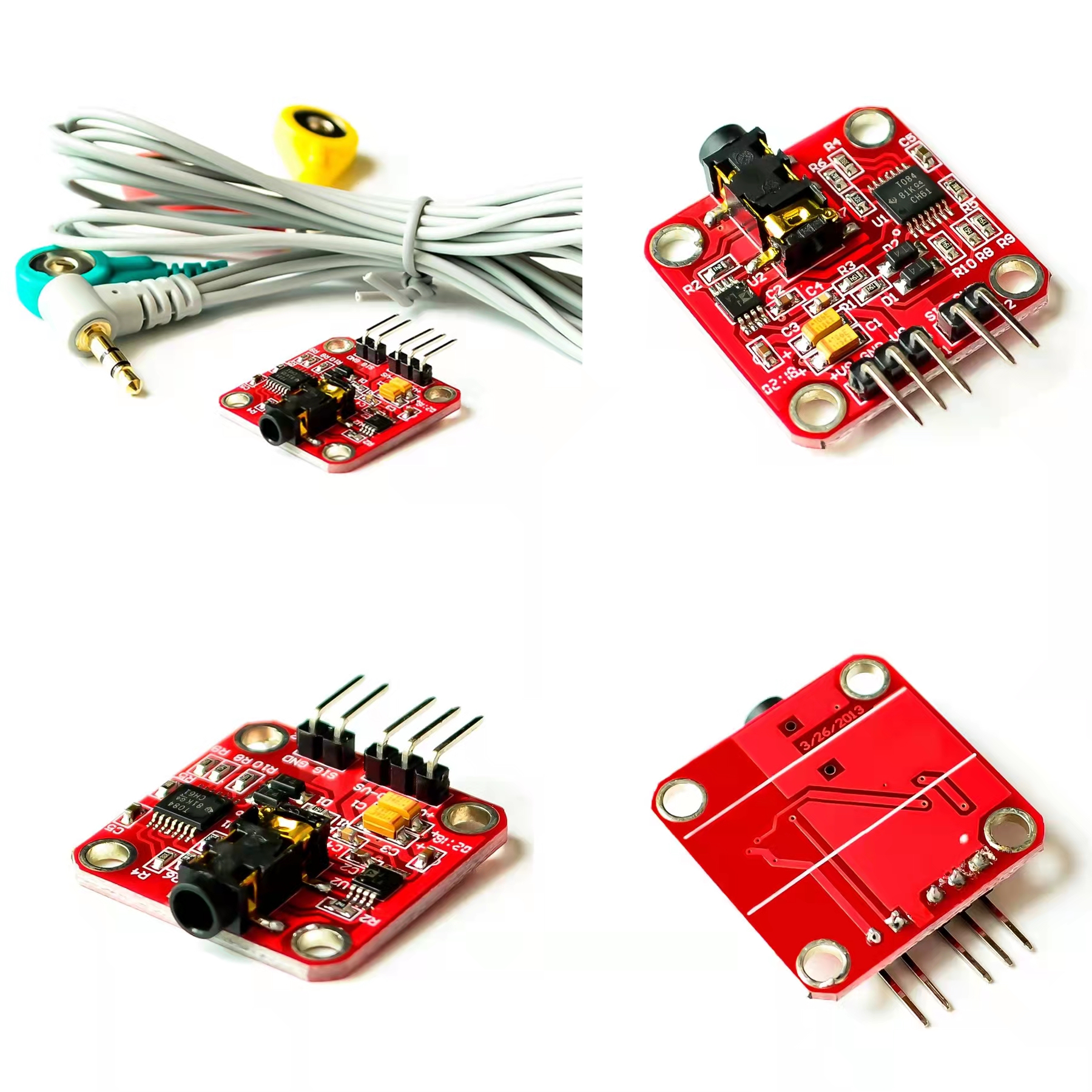 EMG Muscle Sensor Module for Exo Skeleton Robotic Projects