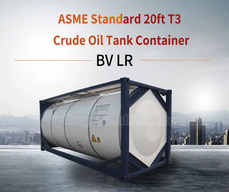 26000l Un T4 304 Stainless Steel Vessel Diesel Gasoline Fuel 20ft Iso ...