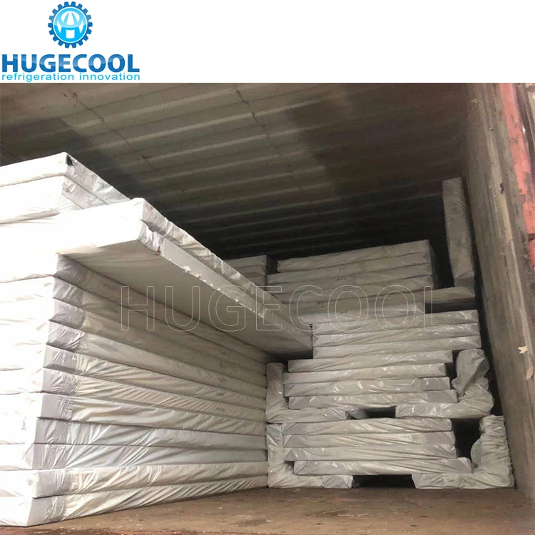 Walk In Cooler Pu Insulation Wall Floor Sandwich Panels For Cold ...