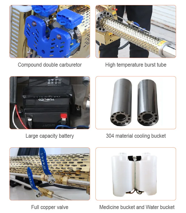 Handheld Thermal Fogging Portable Thermal Fogger Machine for Mosquito ...