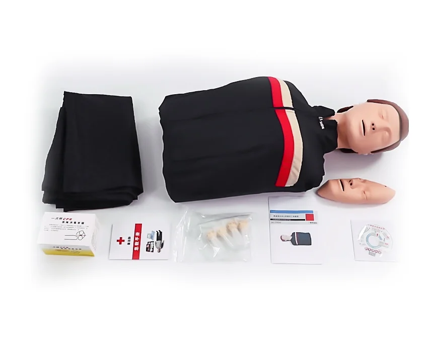 Hot Sales Dummy CPR Manikin for First Aid Training Simulation CPR AED ...