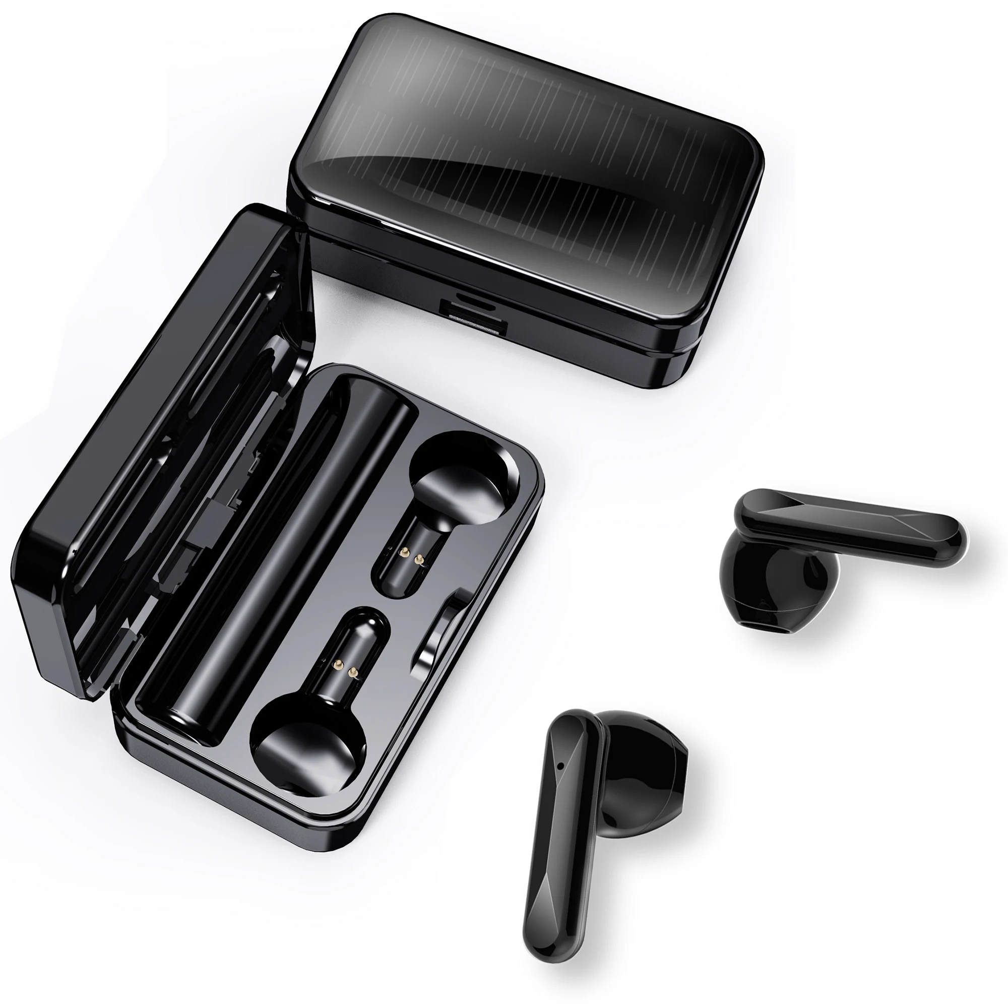 Kingstar Solar Tws Charging Earbuds - True Wireless Stereo