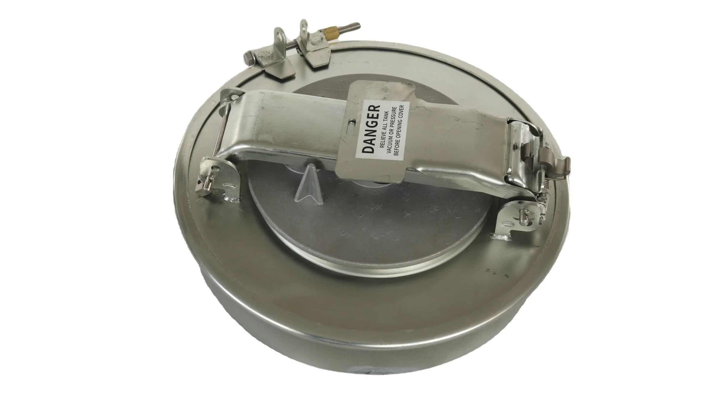 20 Inch Steel Manhole Cover - Universal Fuel Tanker Clamp