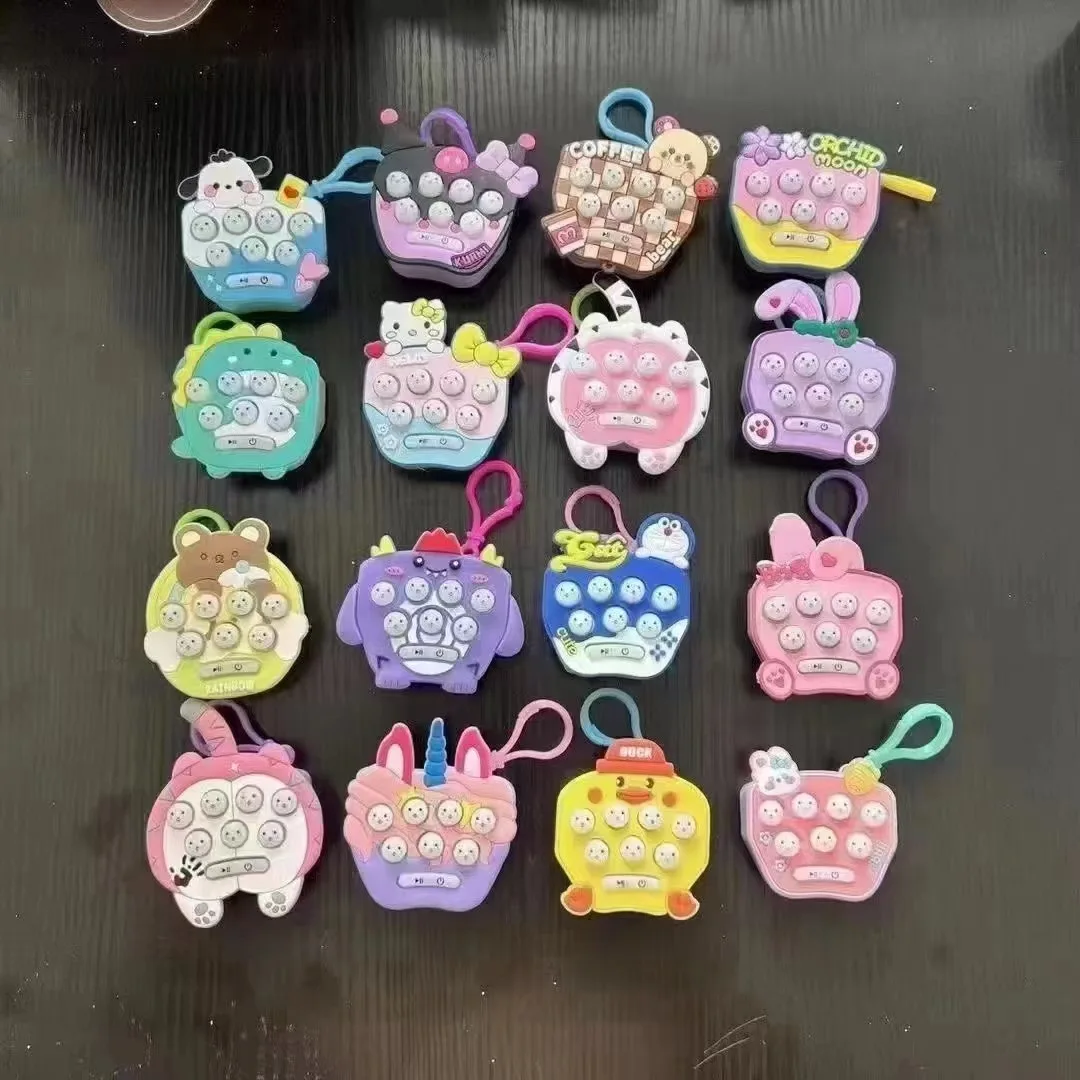 Wholesale Bubble Fidget Decompress Mini Cartoon Pattern Whack-a-mole ...