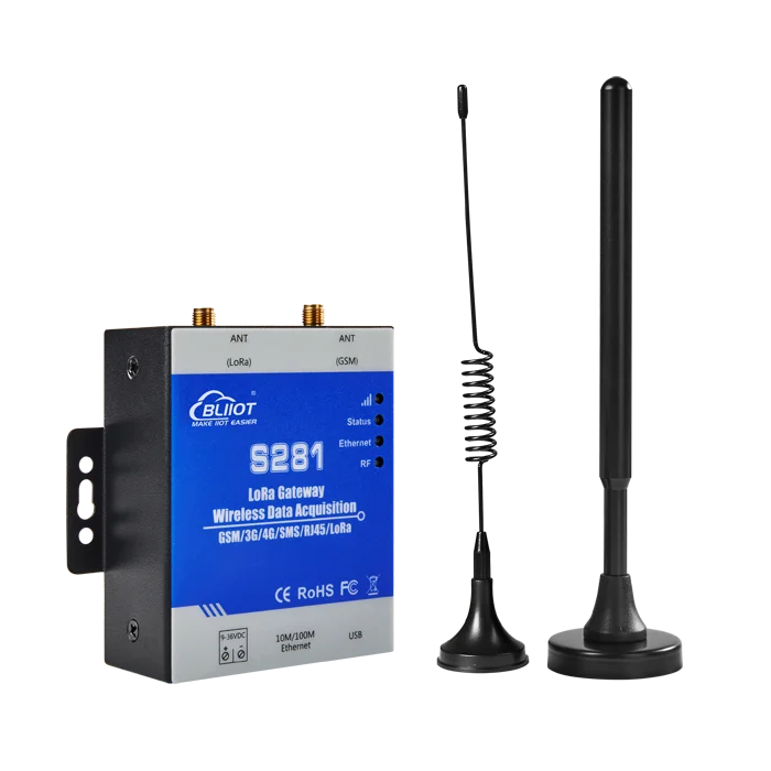 Bliiot 4g Ethernet Lorawan Gateway Wireless Data Collection Sensor ...