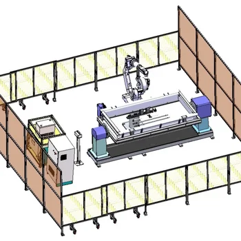 Automatic Rotary Tables 2 Axis Robot Arm Welding Positioner Tank Weld ...