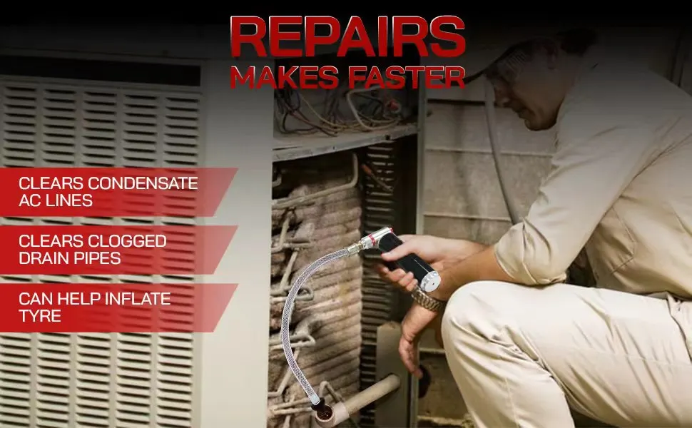 Manufacturer Co2 Drain Line Cleaner For A/c Condensate Lines Starter ...