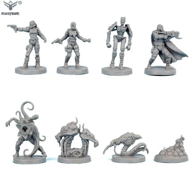 Customized Board Game PVC Figurines - Detailed Miniatures