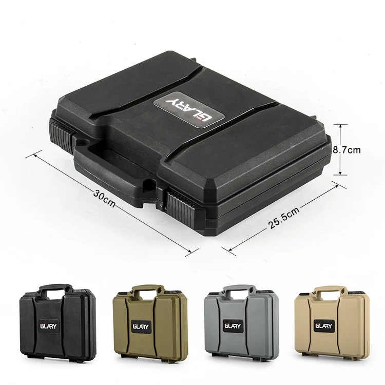 Glary Portable Durable Hand Gun Case For Guns Reliable Economical ...