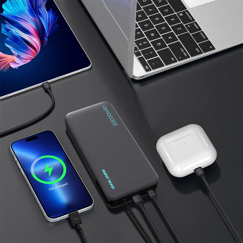 BOLOMI 2025 New Trending Product Portable Mobile Power Bank 20000mah ...