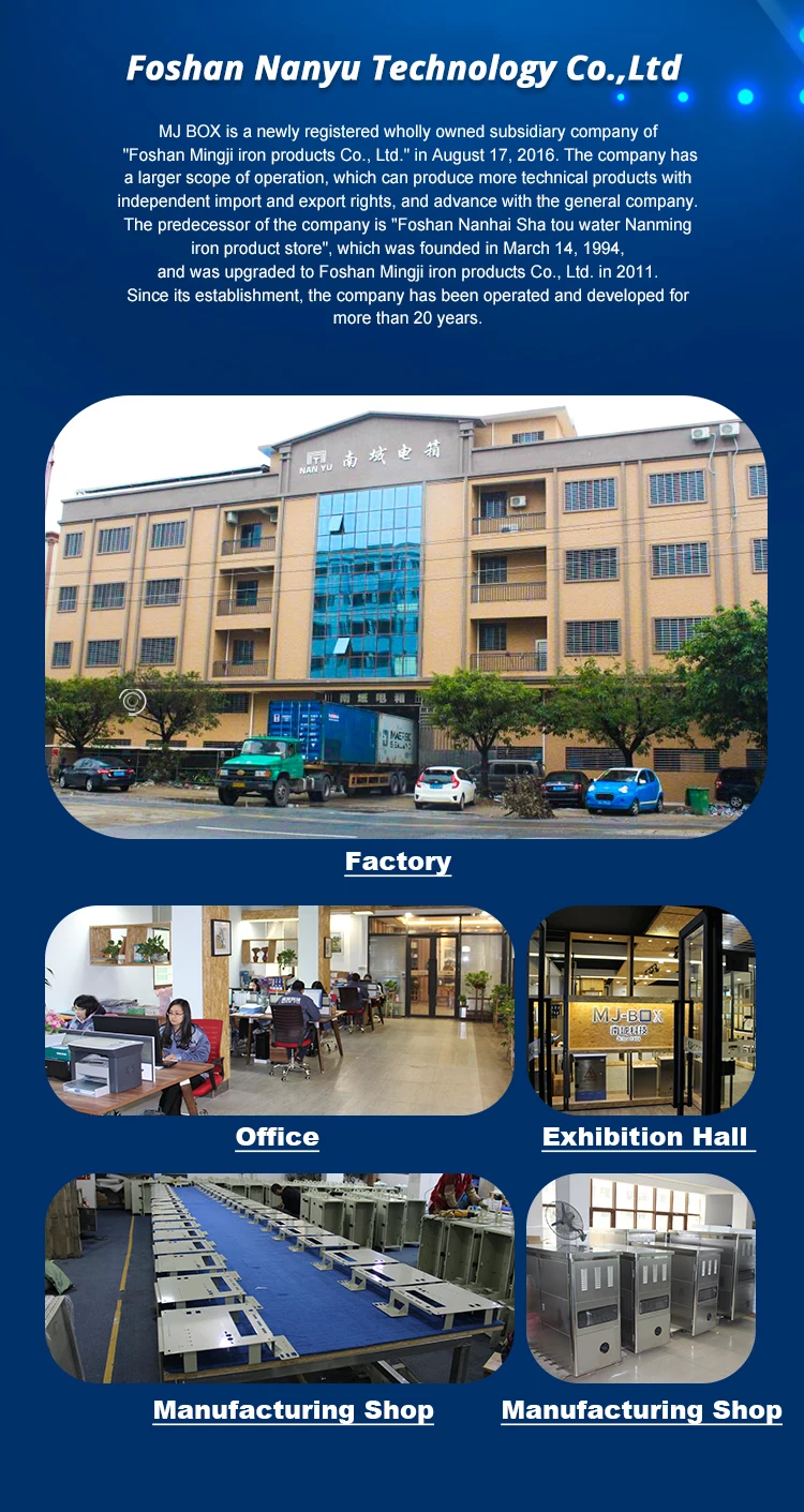 IP66 Electric Outdoor Cabinet CCTV Camera System Waterproof Box