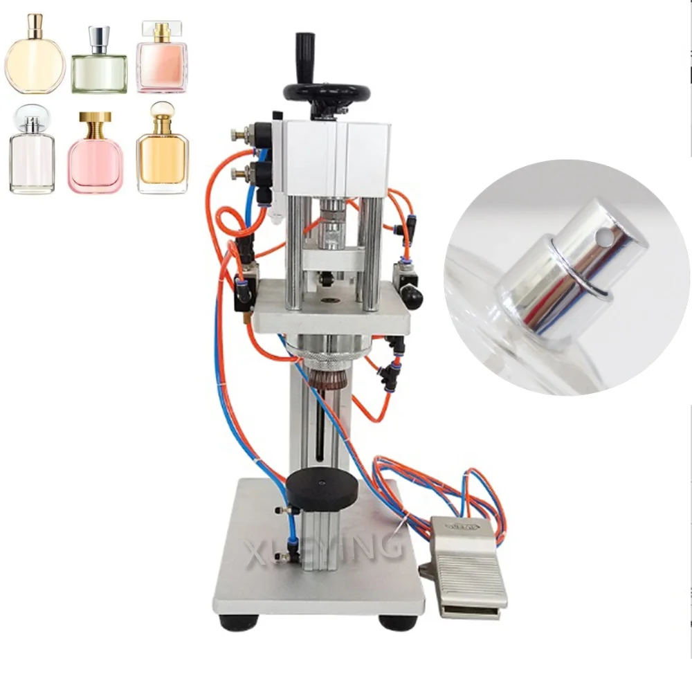 Perfume Bottle Pneumatic Capping Machine Crimping Tool - Buy Good ...