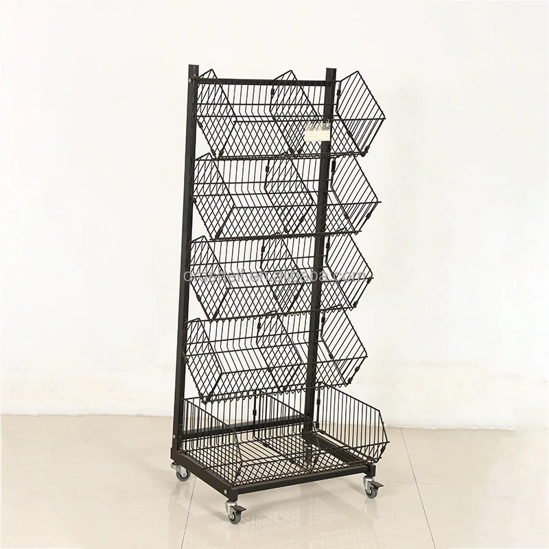 Wholesale Metal Wire Display Racks for Shops - Durable & Stylish
