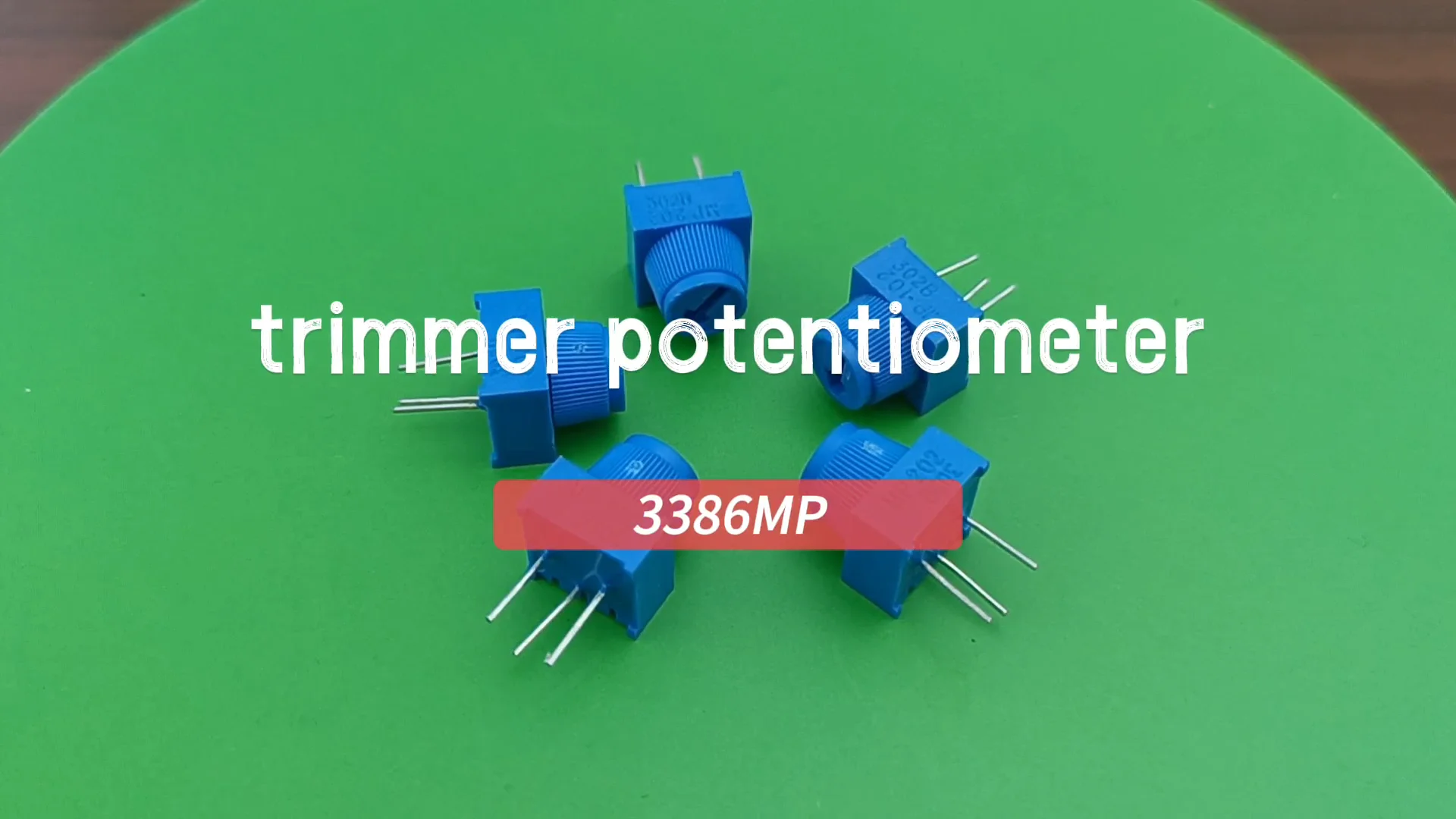 1k 2k 5k 10k 20k 50k Trimpot With Knob 3386mp Potentiometer With Knob ...