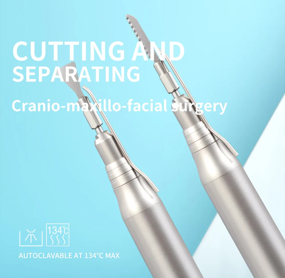 Manual Dental Saw Handpiece for Bone Cutting Surgical Osteotomy Implant ...