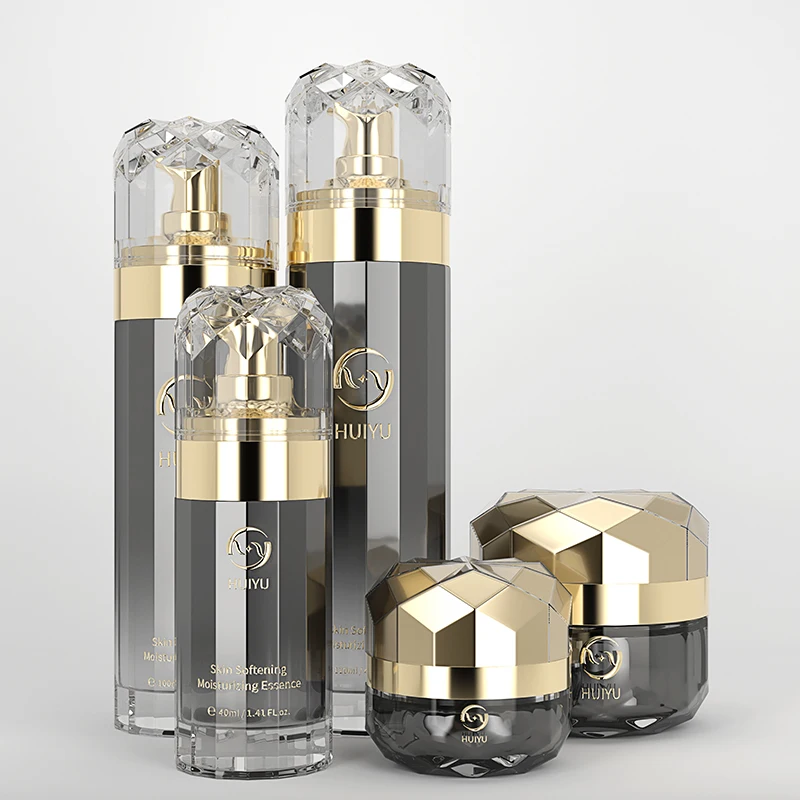 Luxury Private Label Oem Skin Care Packaging Cosmetics Glass Bottle Set ...