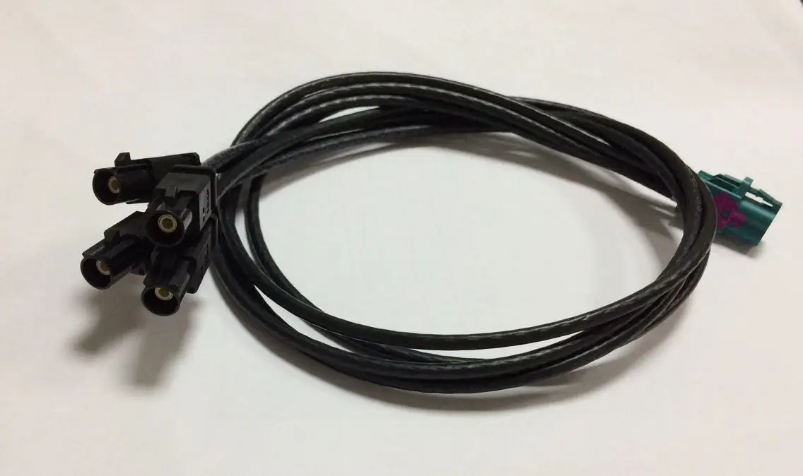 Electric Male Female Mate-ax 4 Pin Pos 4pin High Speed Adas Fakra ...