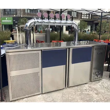 Electric Beer Tower Tap Dispenser Machine Keg Draft Beer Cooler ...