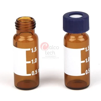Hot Selling Chromatography Borosilicate Hplc Amber 2.0ml Vial Blue Cover 9-245 I-as Autosample ...