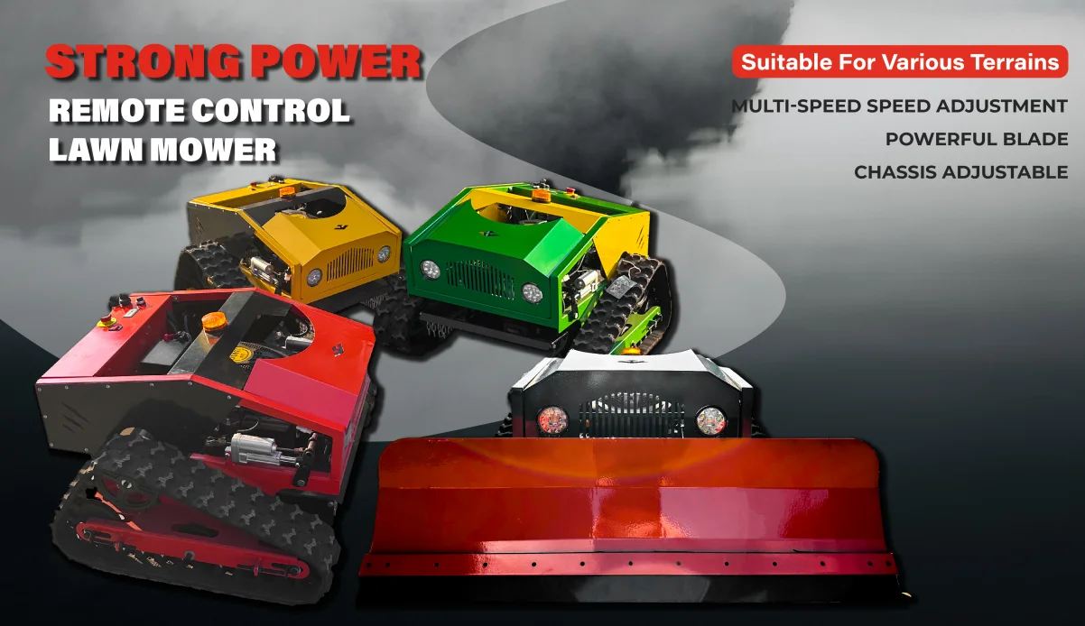 Remote Control Lawn Mower Ai Robotic Garden Machine For Grass Cutting ...