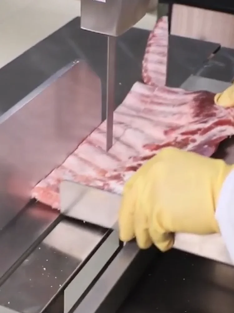 Frozen Meat Bone Cutting Stainless Steel Band Saw Blades Bone Saw ...