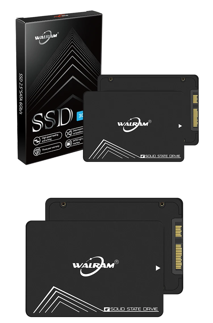 Walram SSD 128GB 256GB 512GB 1TB - Fast SATA III Drives