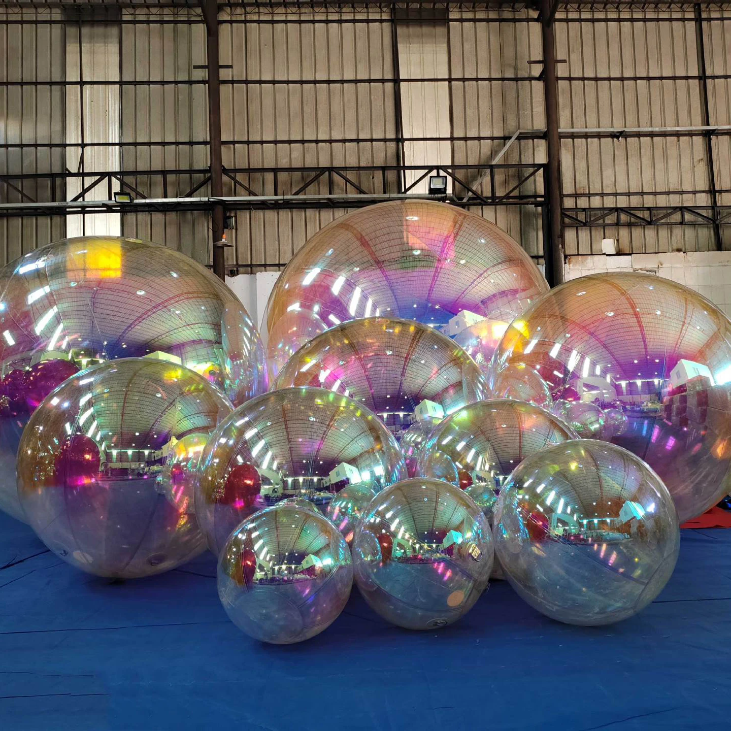 Large Event Decoration Ball Mirror Pvc Peflecting Ball Custom Mirror ...